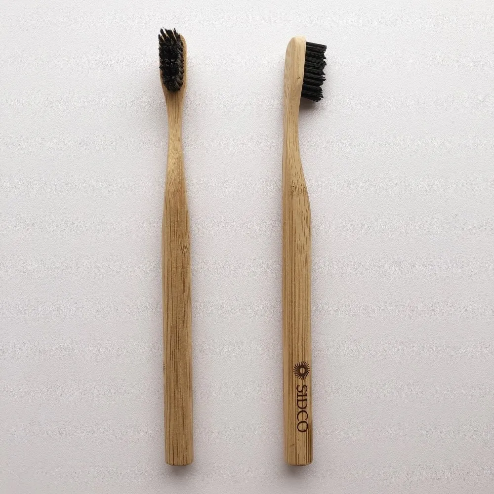 BBTHB05：Eco-friendly Bamboo Toothbrush With Charcoal Activated Bristles ...