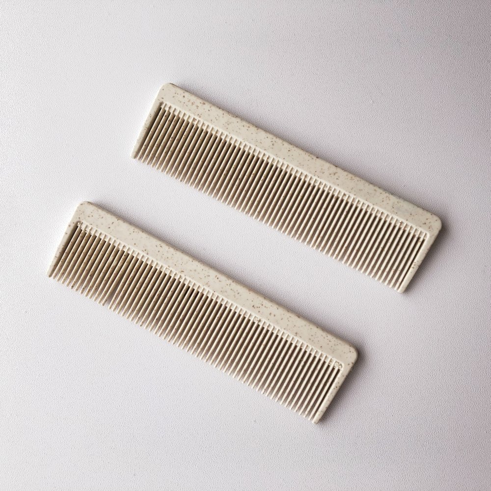 WSCMB02：Eco-Friendly Biodegradable Wheat Straw Combs - Antu Guest Amenities