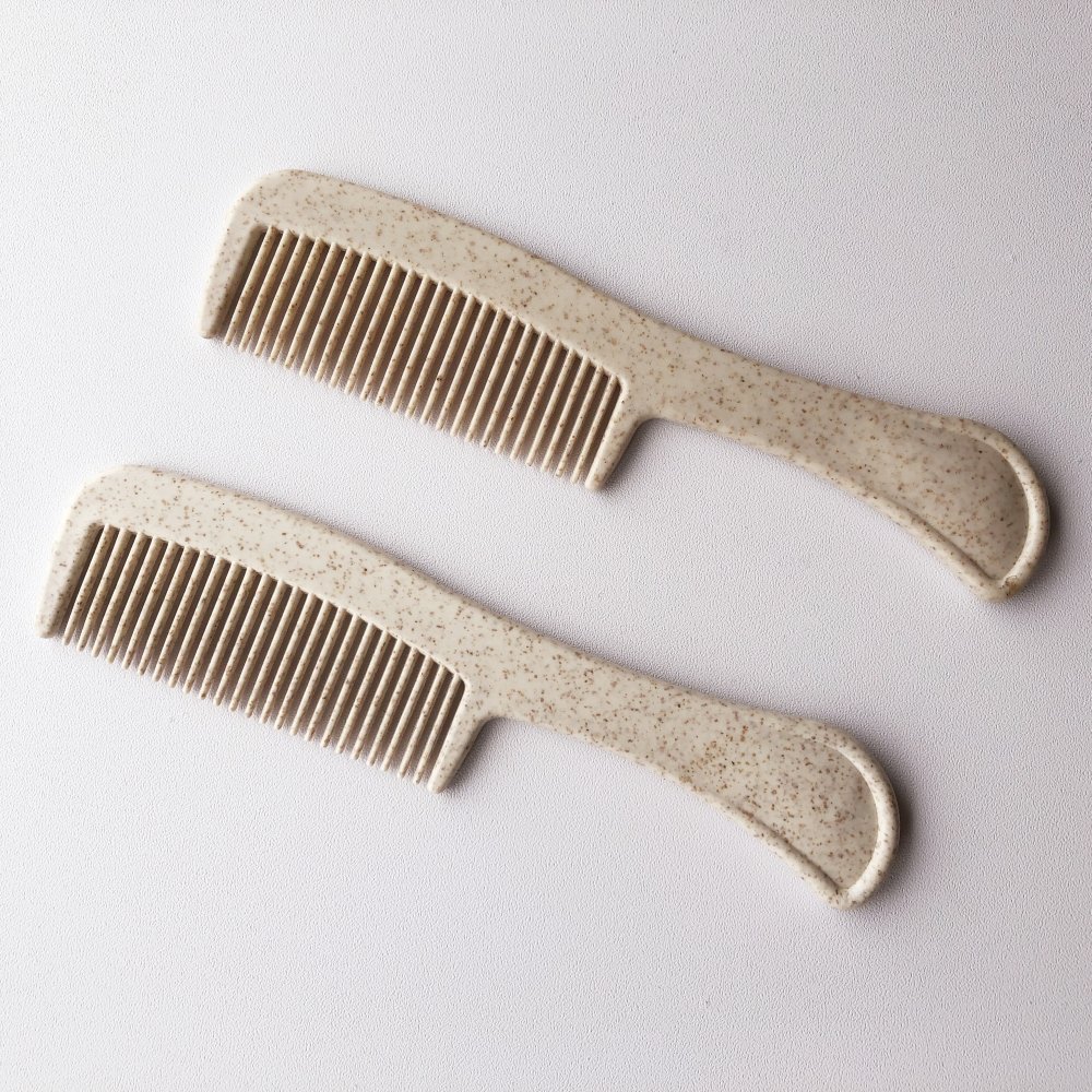 WSCMB03：Eco-Friendly Biodegradable Wheat Straw Combs - Antu Guest Amenities